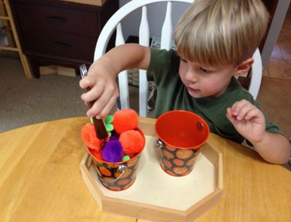 Montessori Halloween Activities