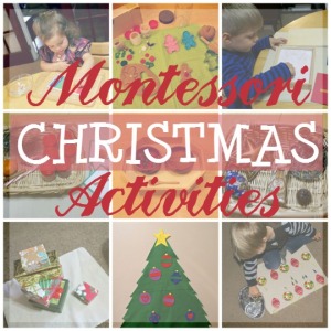 Montessori Christmas Activities